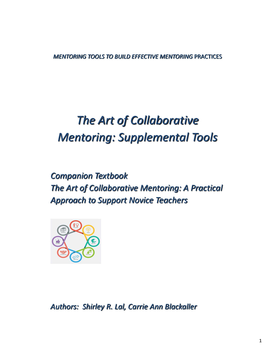Collaborative Mentoring Program Tools (Supplemental Tools) – LAD Bookstore