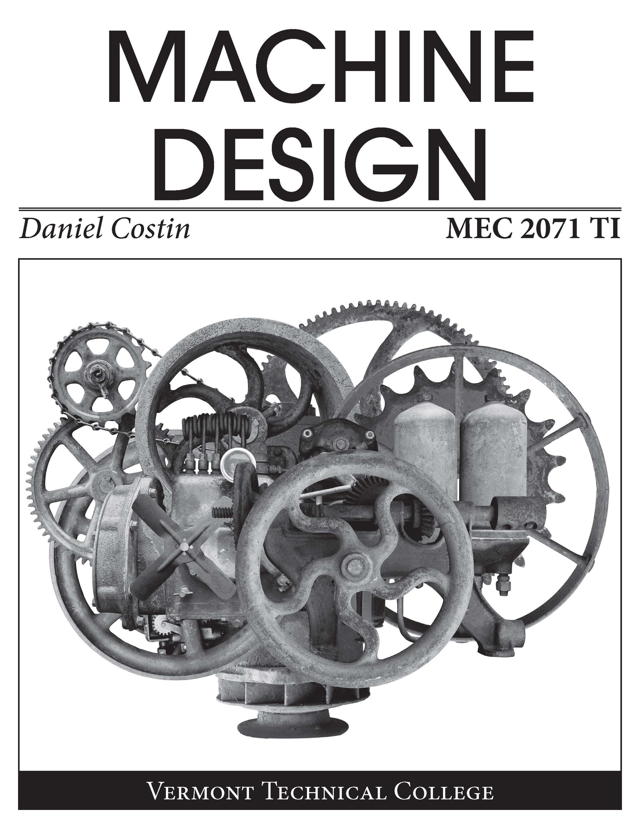 Machine Design – LAD Bookstore